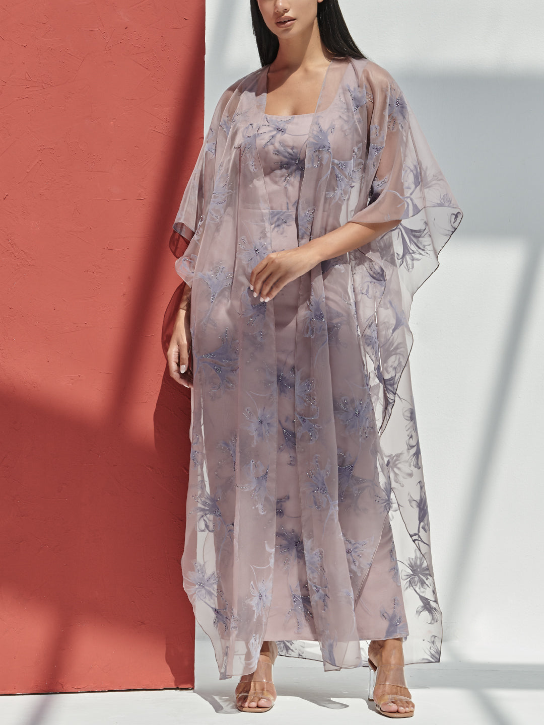 Japanese Lily Organza Cape